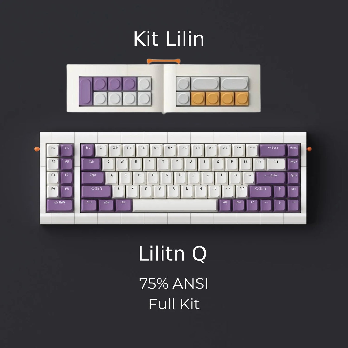 Kit Lilith Q + Kit Lilin Keyboard Bundle – KBDcraft