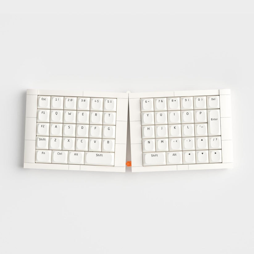 KBDcraft Israfel 50% Ergo Split Low Profile Mechanical Keyboard