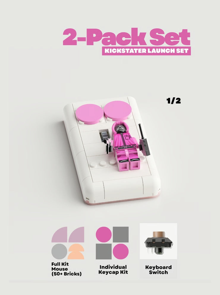 KBDcraft #4 Shamshel: The Brick Mouse.